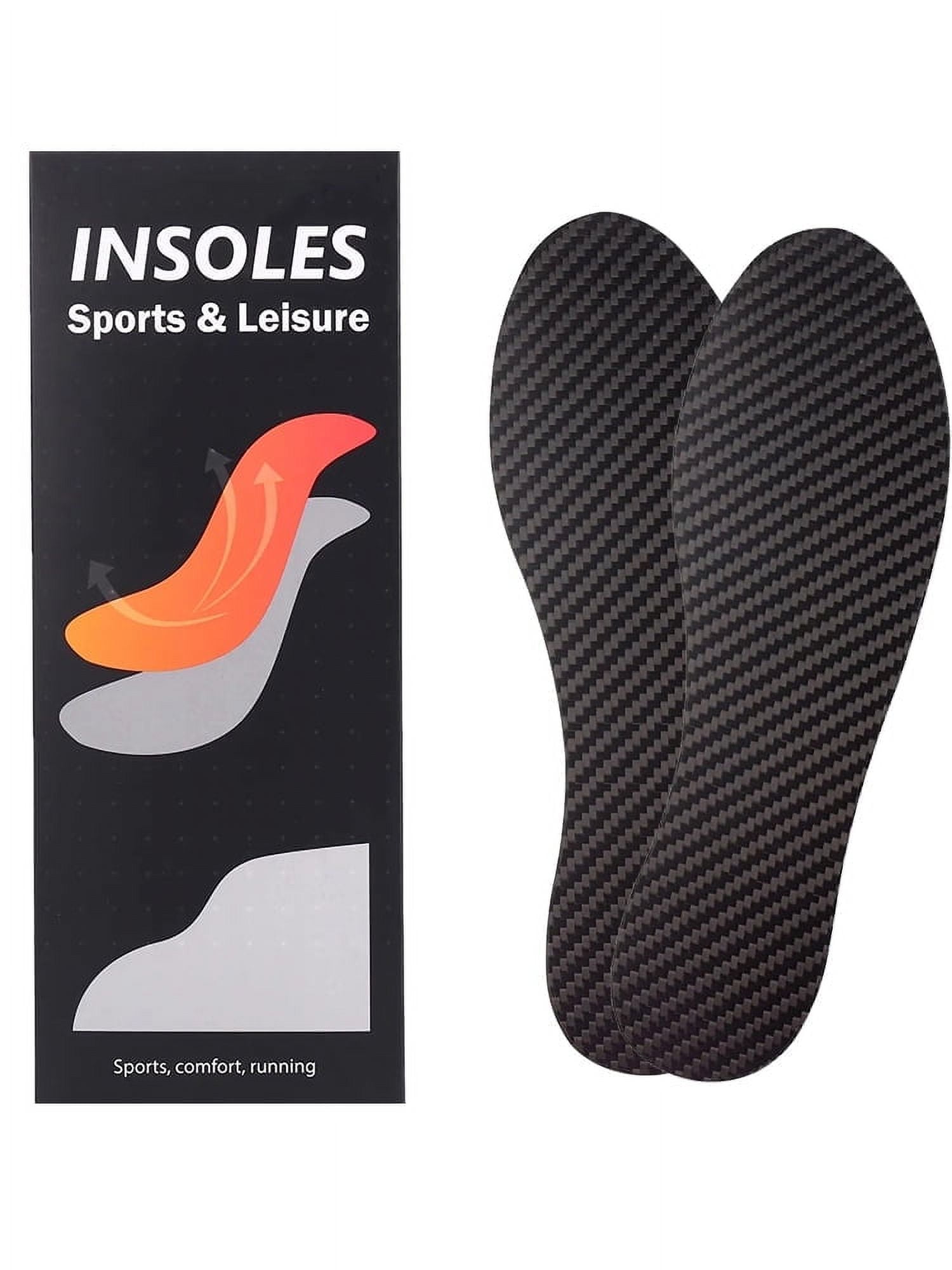 Men Carbon Fiber Insole Women Basketball Football Hiking Sports Insole ...