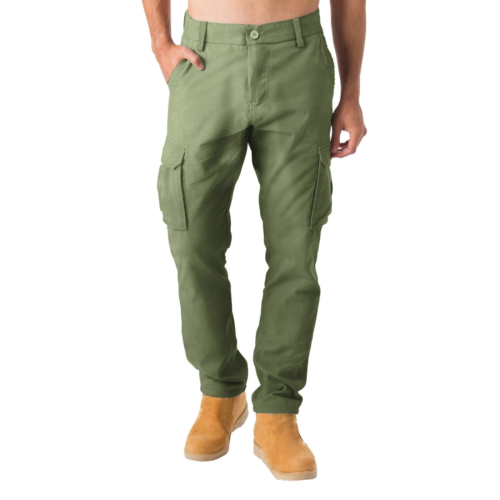 Men Cargo Pants Black Trendy Ripped Jeans Men Loose Fit Ripped Jeans ...