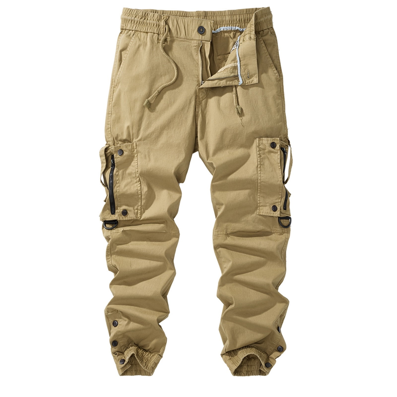 Men Cargo Pants Relaxed Fit Slim Fit Straight Leg Cargo Work Pants for ...
