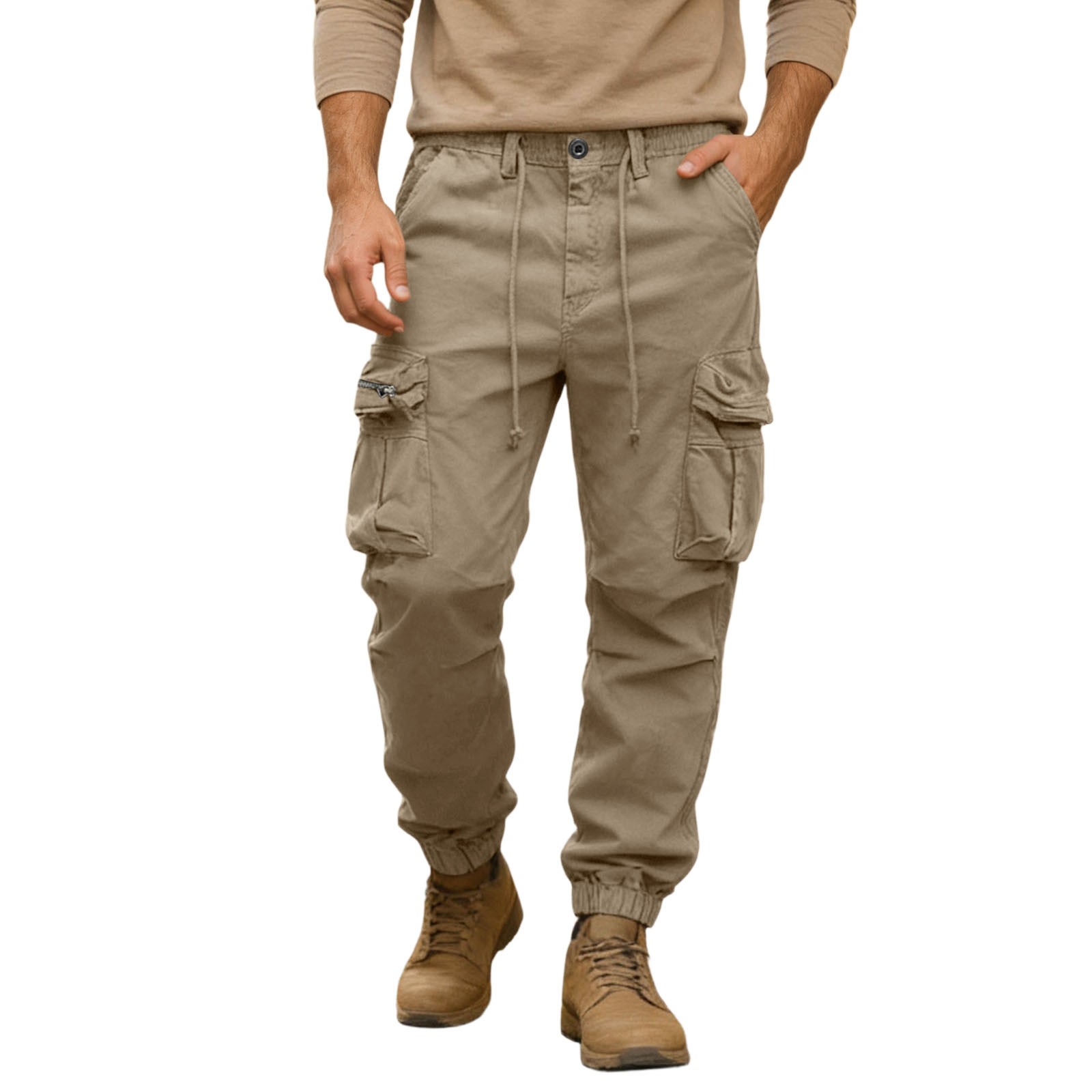 Men Cargo Pants Relaxed Fit Slim Fit Straight Leg Casual Pants for Men ...