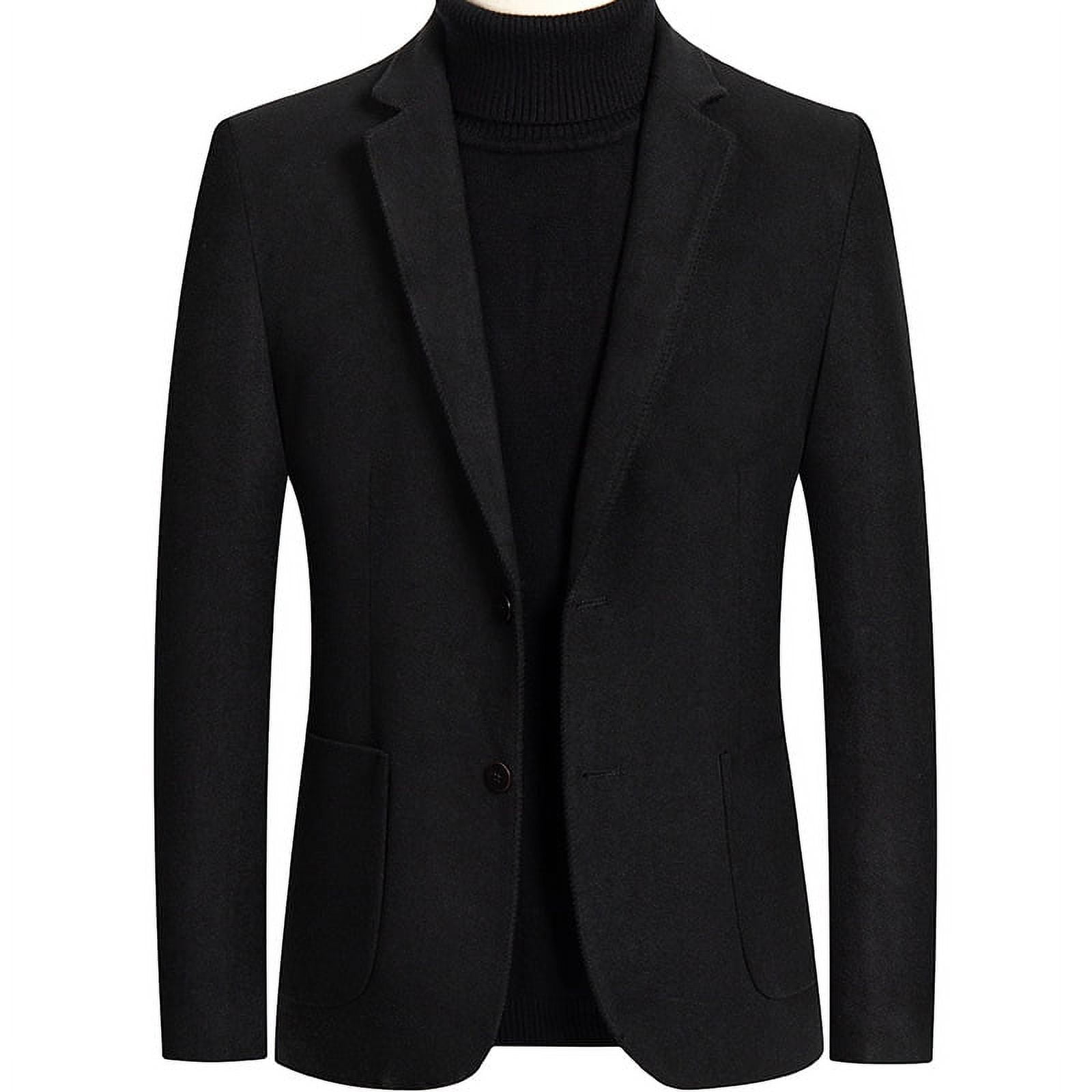 Men Cashmere Blazers Suits Jackets Business Casual Suit Wool Coats High ...