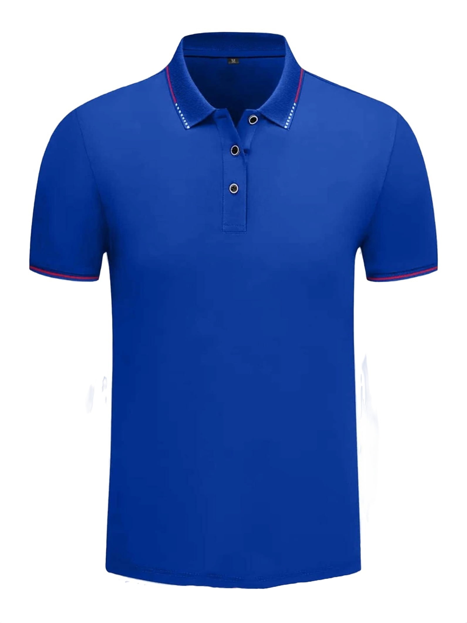 Men Casual Plain Polo Short Sleeve Men Polo Shirts M (38) - Walmart.com