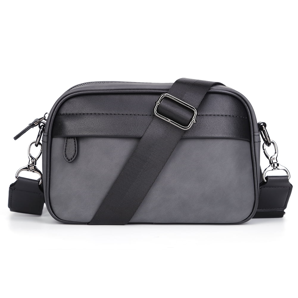 Men Casual Shoulder Messenger Bag Business Travel Small Square Sling ...