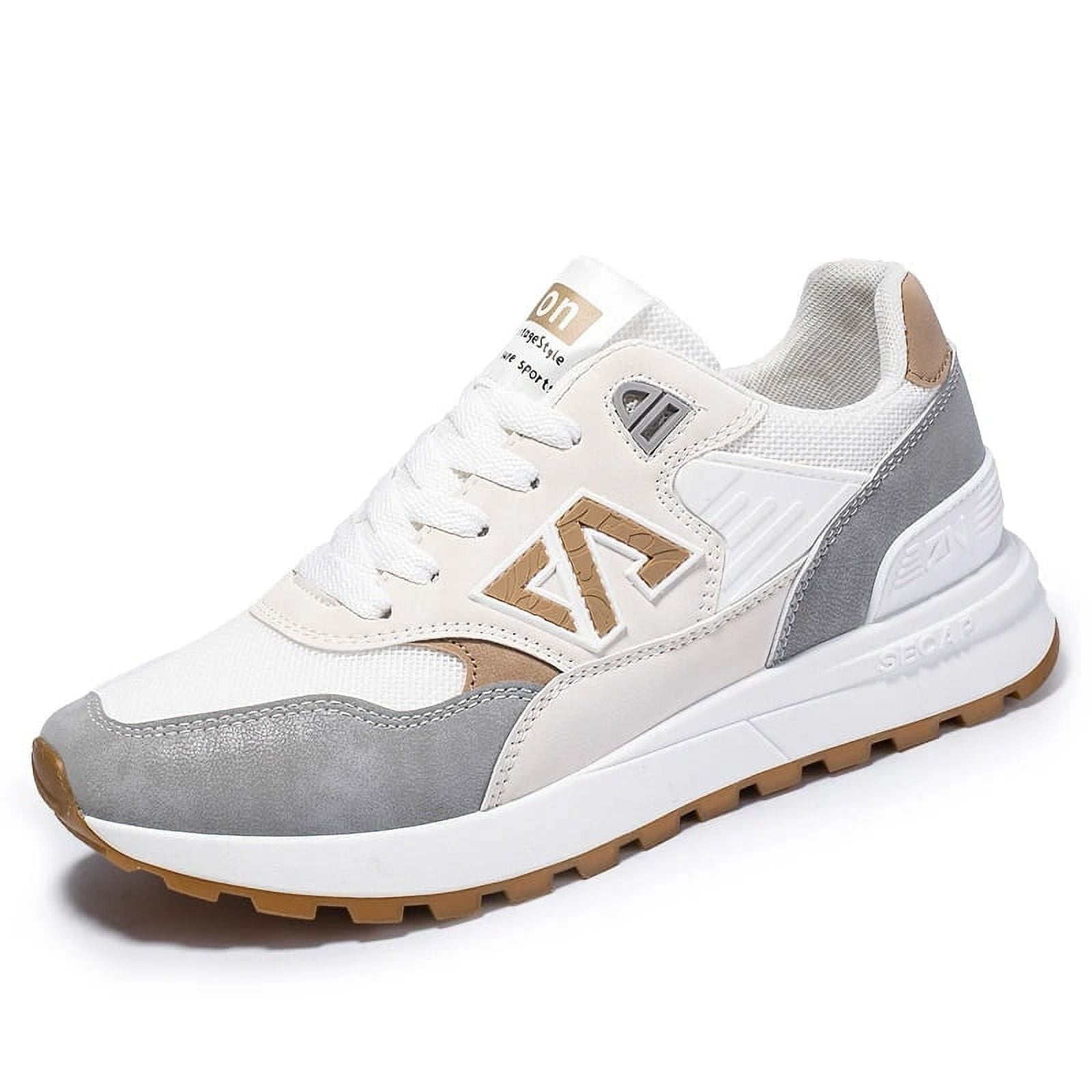 Men Casual Sneakers PU Classic Concise Running Shoes Trend Fashion ...