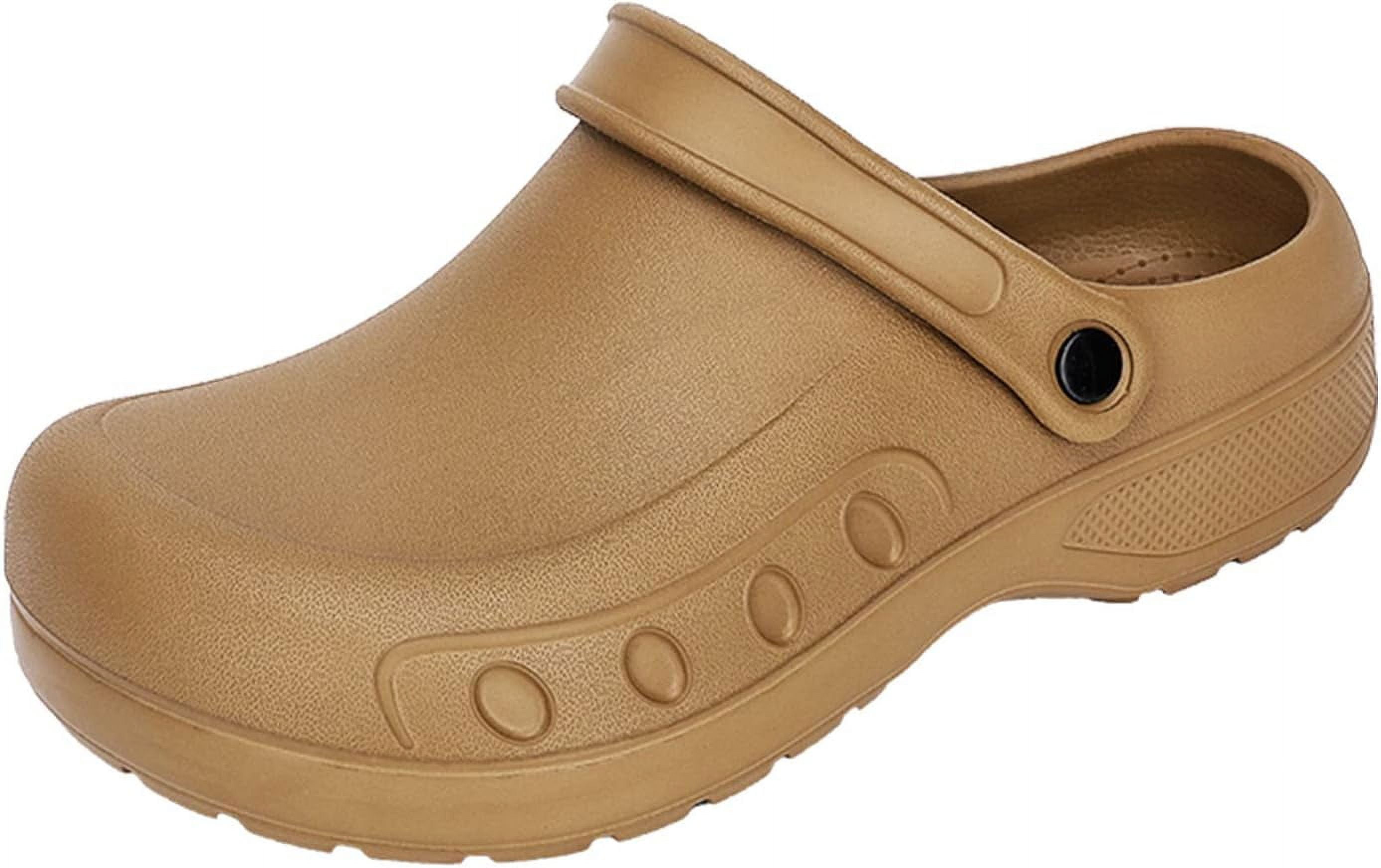 Men Chef Clogs Slip Resistant Garden Clogs with Arch Support Safety ...