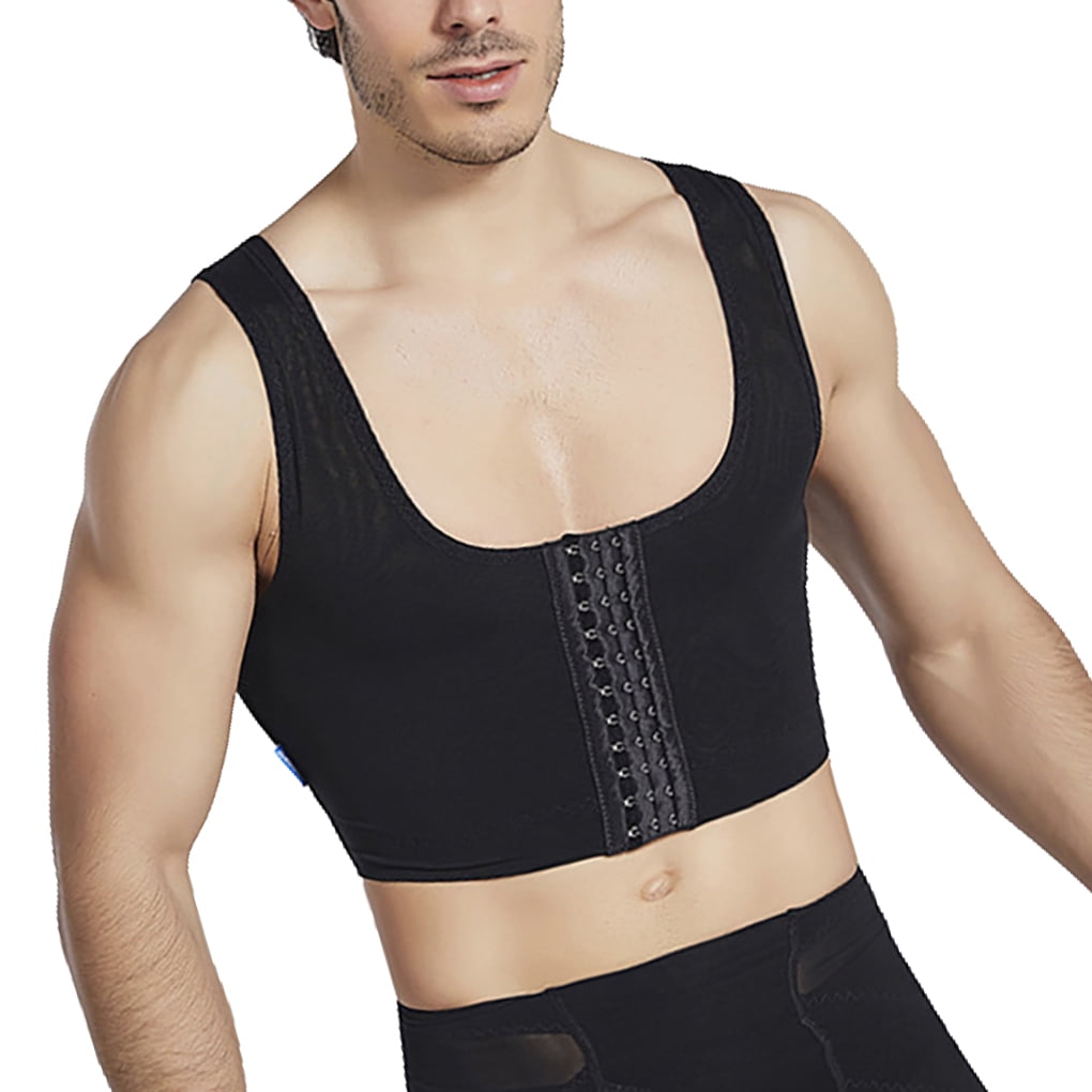 Men Chest Shape Vests Male Control Breast Gynecomastia Professional