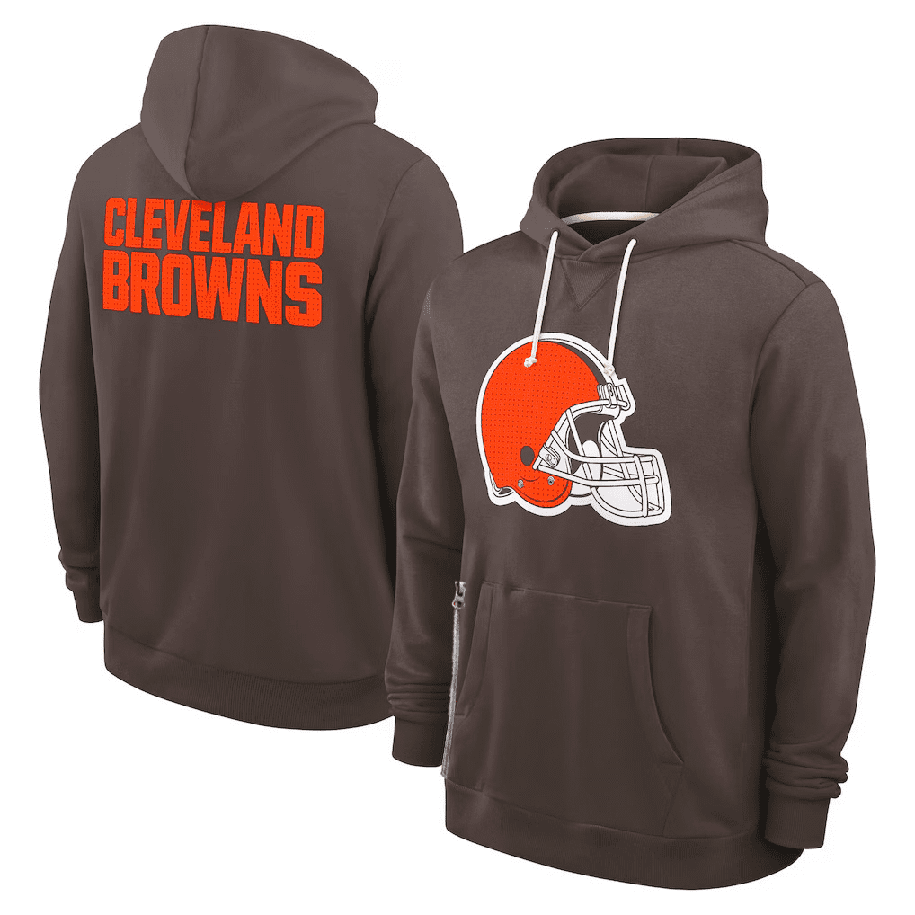 Men Cleveland Sideline Standard Issue Initial Home Dri-FIT Hoodie ...