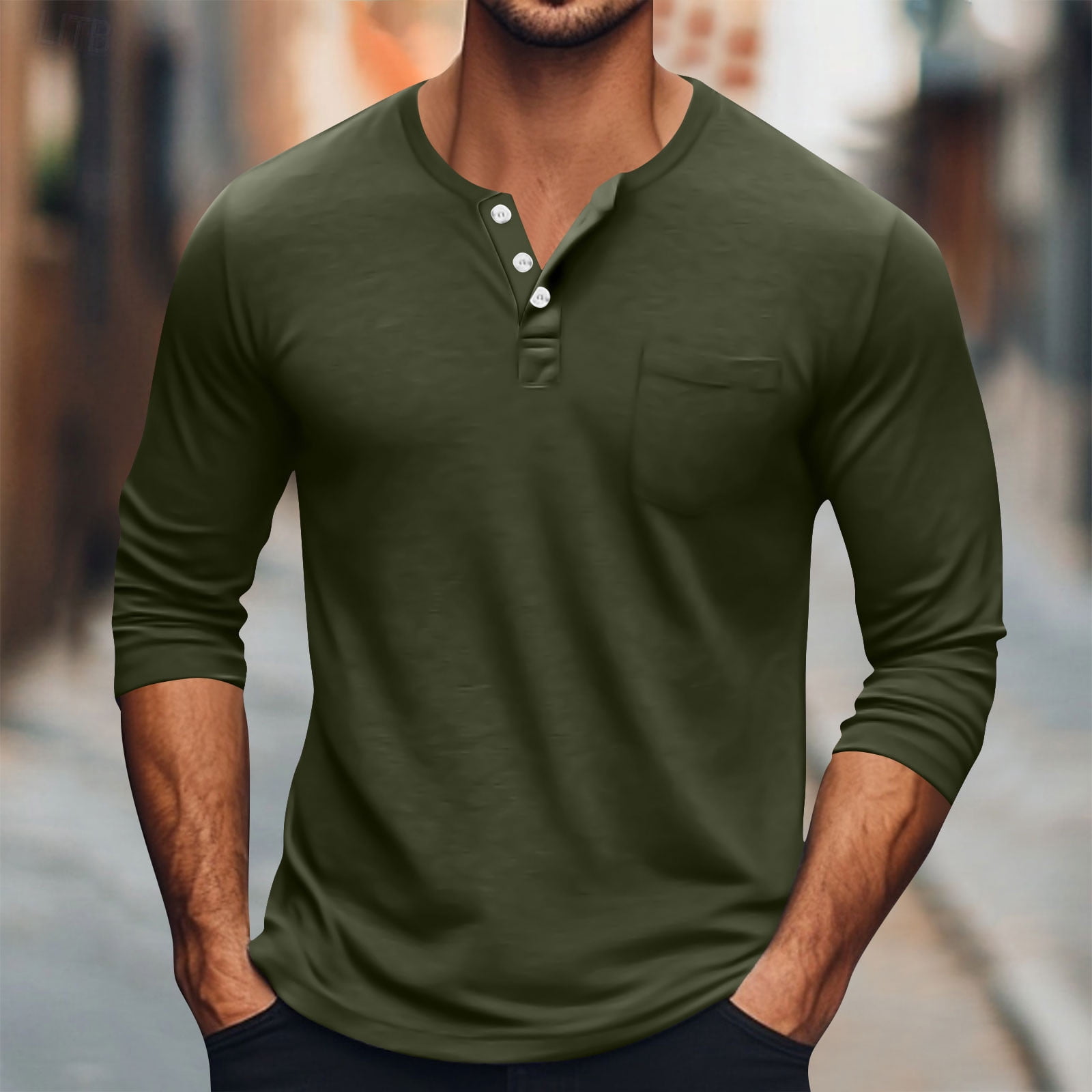 Men Clothing, Polo Shirts for Men Dressy Casual Fall Long Sleeve ...