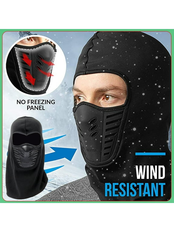 EZGO Unisex Winter Balaclava Fleece Face Mask, Riding Head Hoods ...