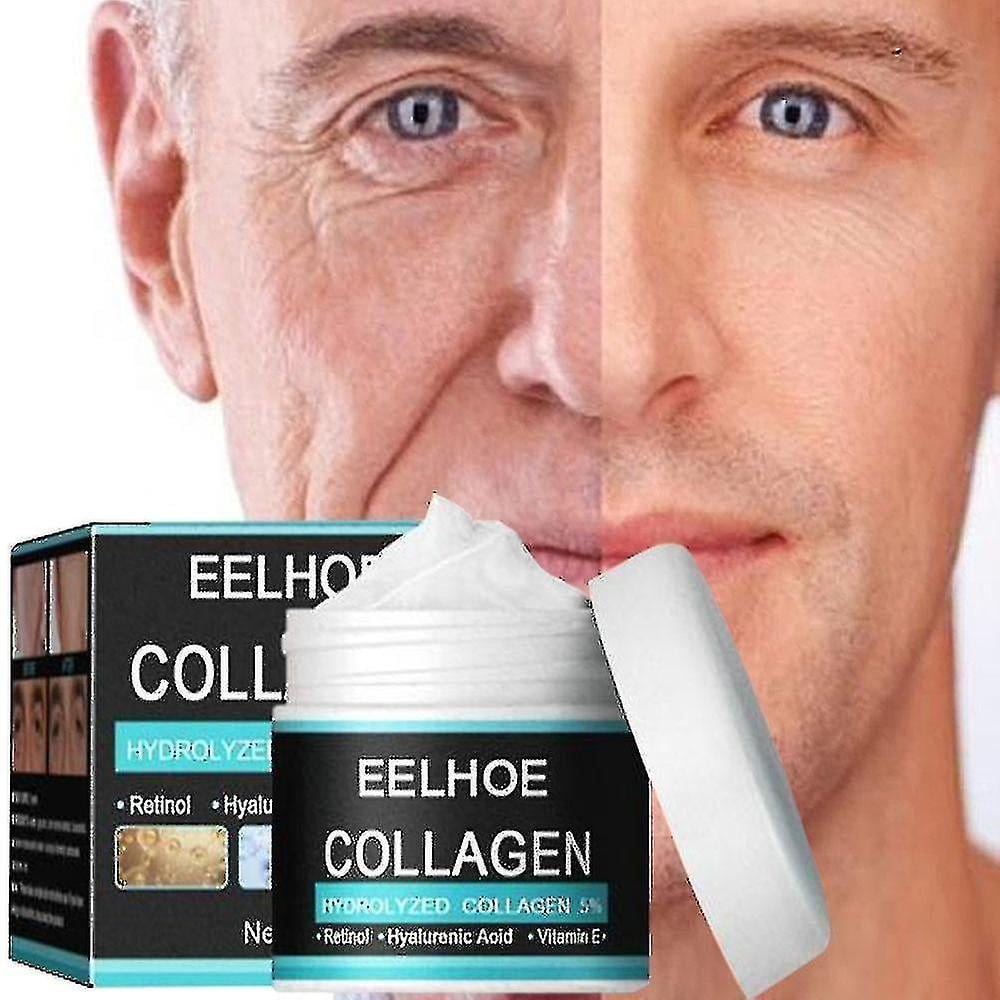 Men Collagen Anti-wrinkle Cream Hyaluronic Remove Wrinkles Moisturizing ...