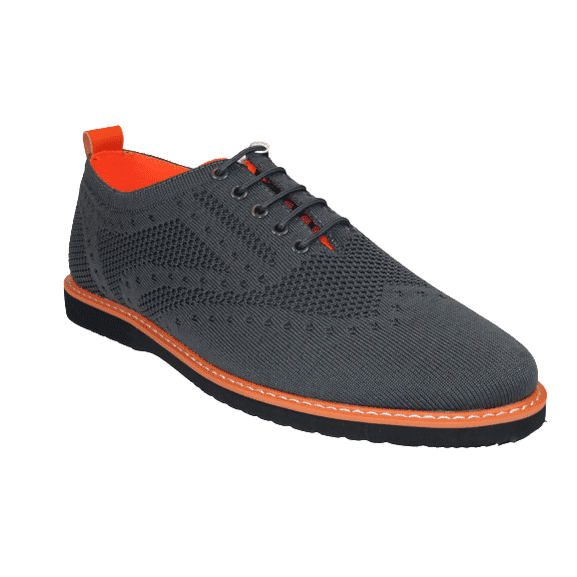 Men Comfort Casual Knit Fabric Wingtip Lace Sneaker Shoes #FRESHORT ...
