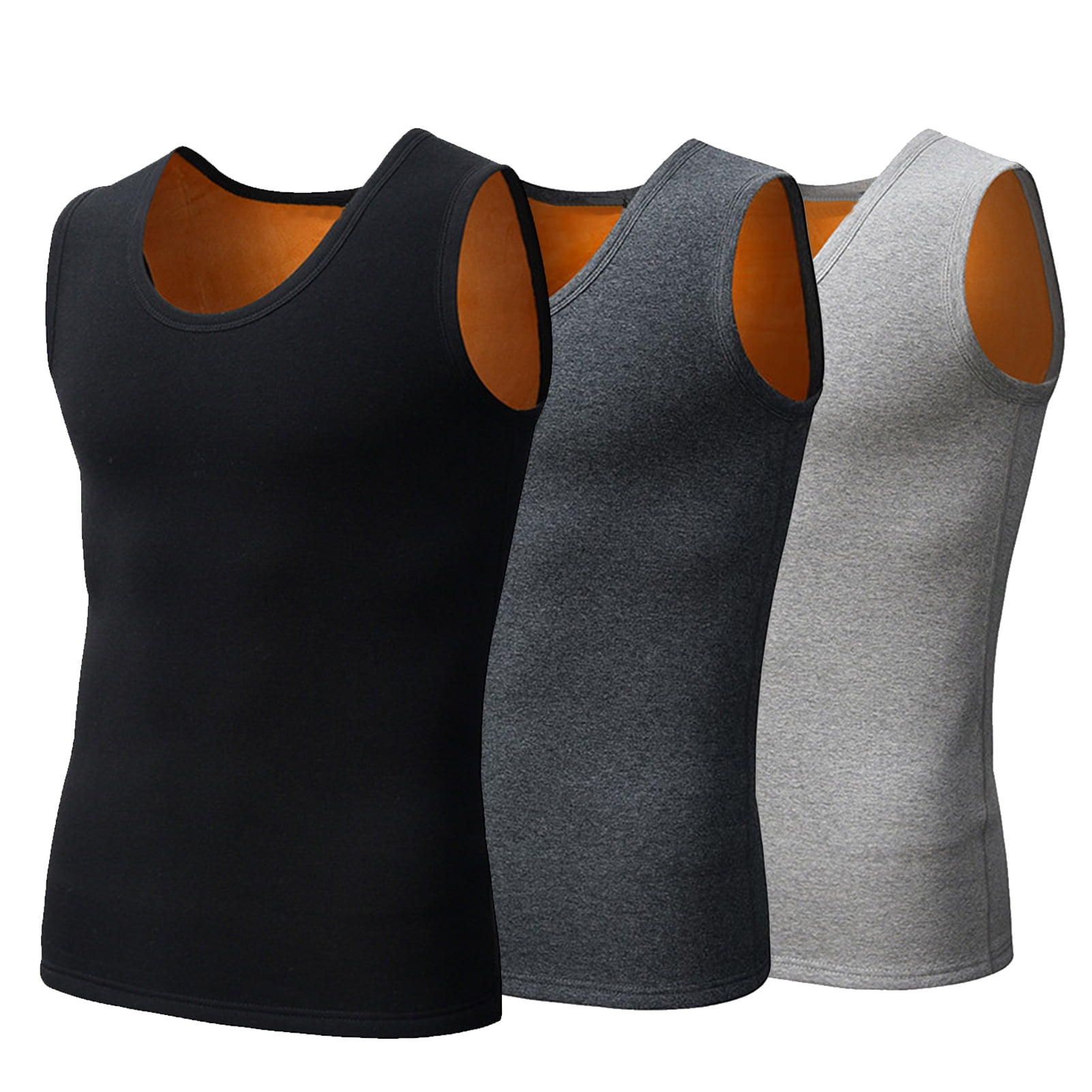 Men Compression Shirts Slimming Body Shaper Vest Workout Tank Top Tummy ...