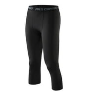 Men's Athletic Compression Pants Baselayer Quick Dry Sports Running Gym ...