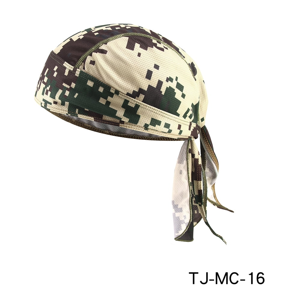 Men Cooling Helmet Liner - Do Rag/Dew Rag Skull Cap Beanie - Pirate Hat ...