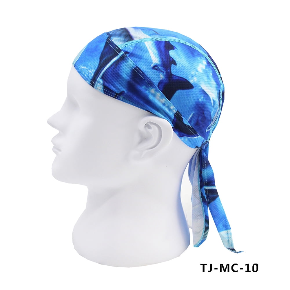 Men Cooling Helmet Liner - Do Rag/Dew Rag Skull Cap Beanie - Pirate Hat ...