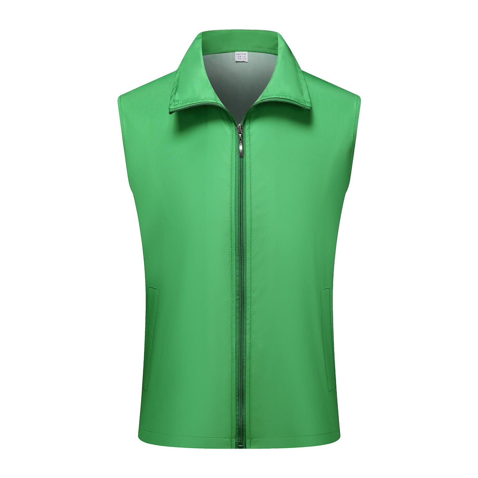 Men Couples Zip Outdoor Winter Warm Sport Vest Sleeveless Pockets ...