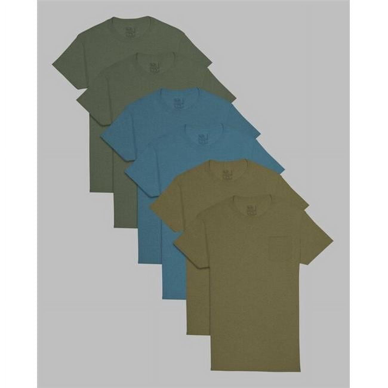 Noah Mason Men Crew Short Sleeve Pocket T-Shirts, Moisture Wicking ...