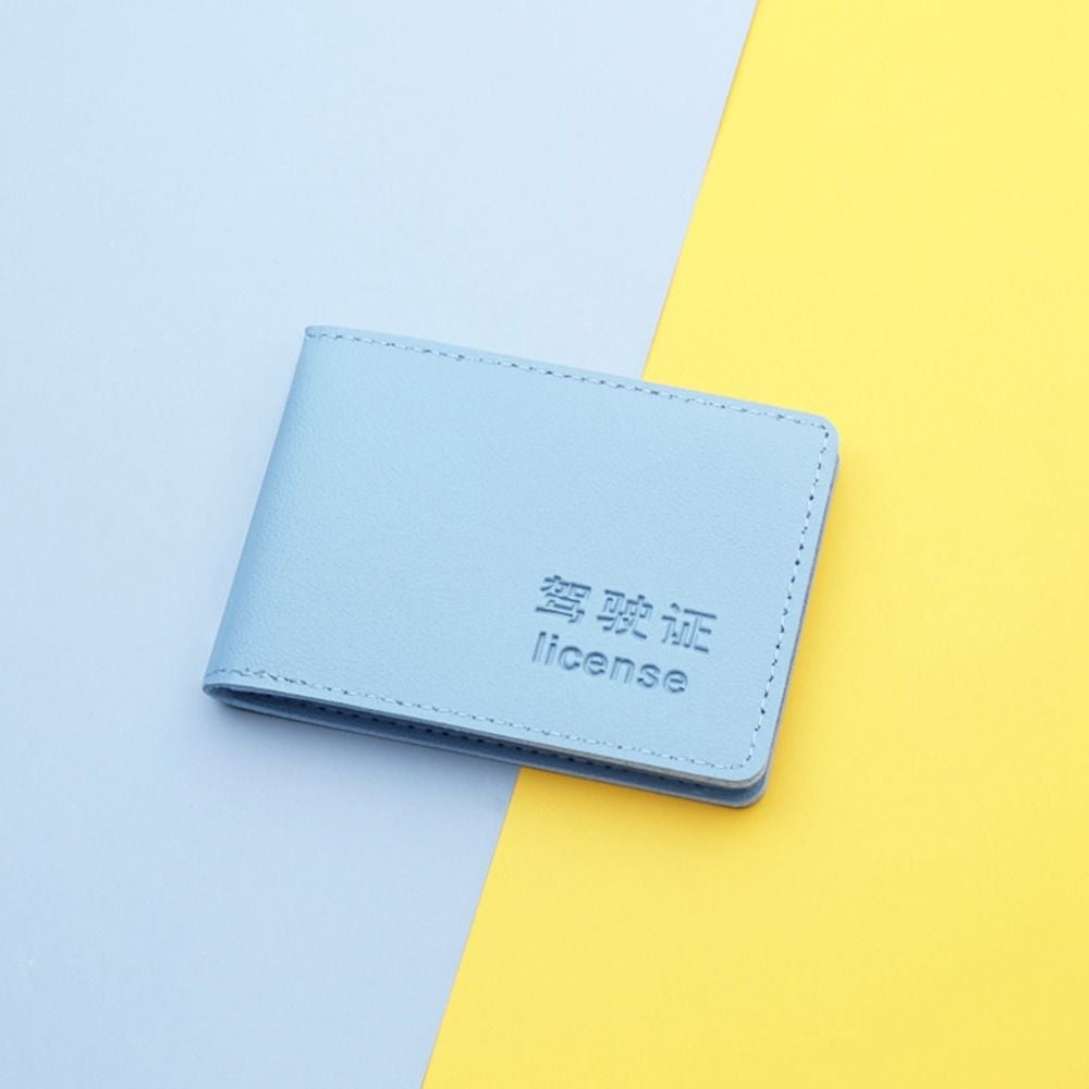 Men Cute Credit Card Clip PU Leather Card Bag Women ID Card Holder ...