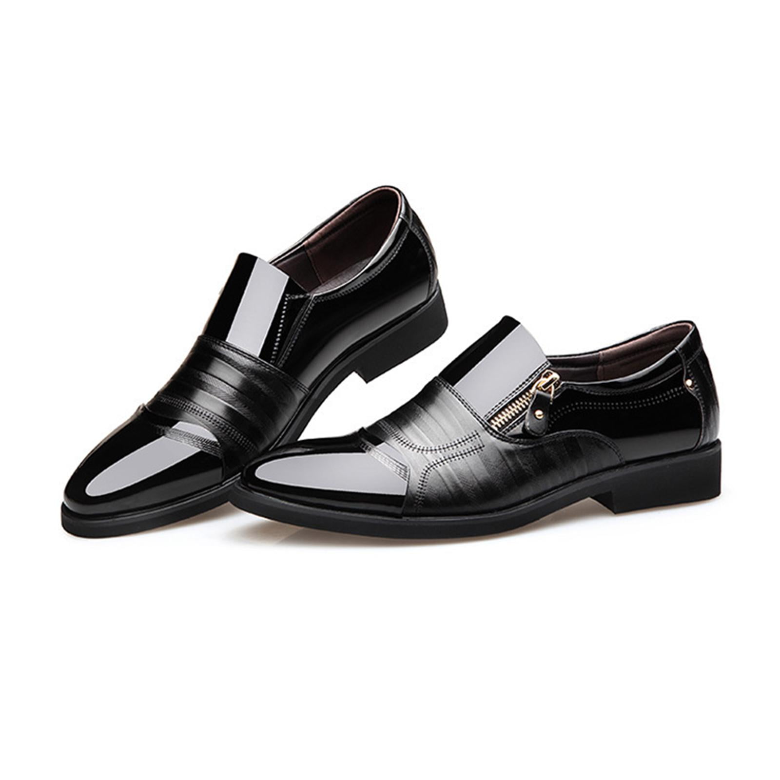 Men Dress Shoes Casual Footwear Low Shoes Loafers Round Pointed Toe Men ...