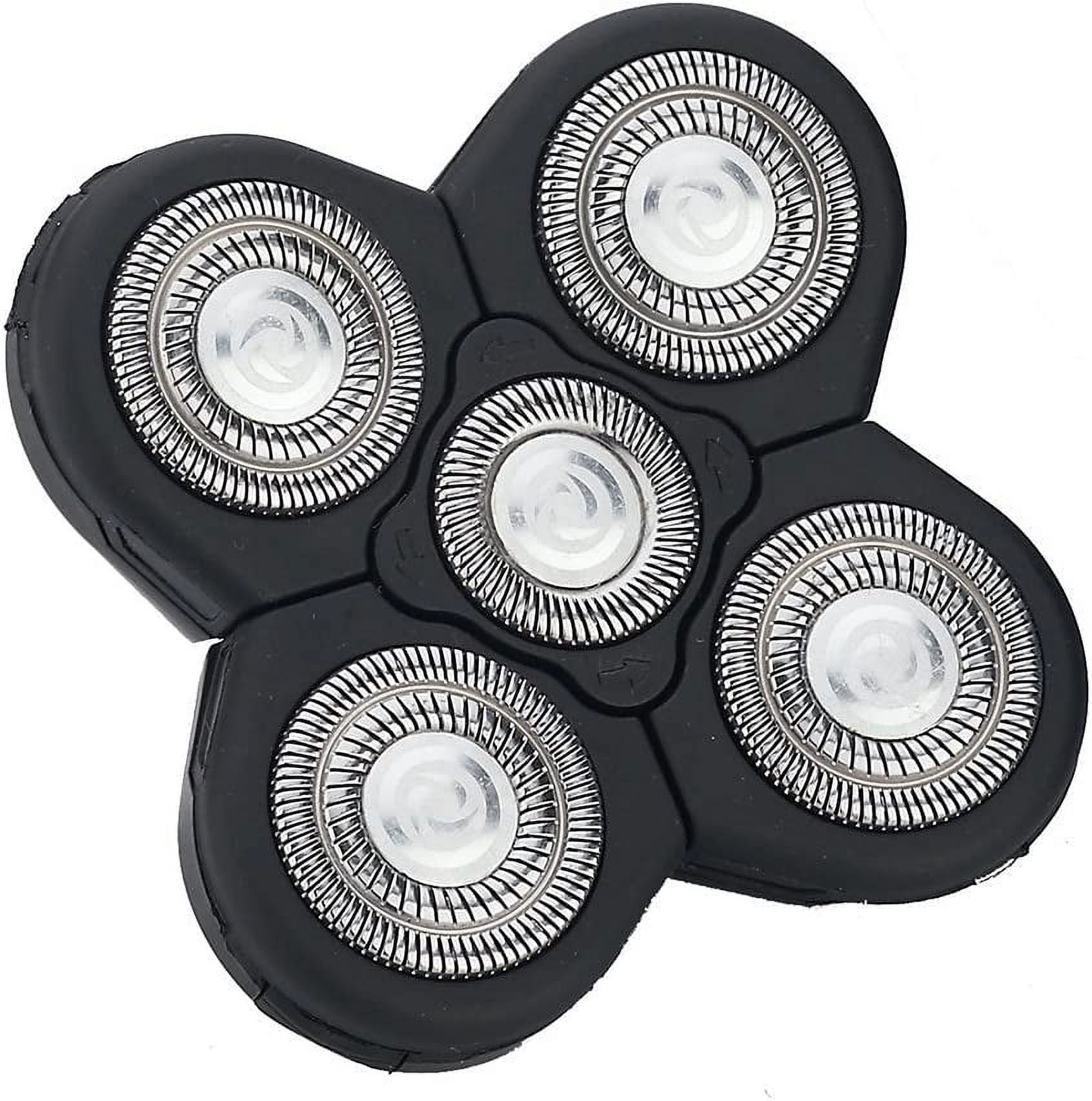 Men Electric Shavers Replacement Heads 5 in 1 Razor Replaceable ...