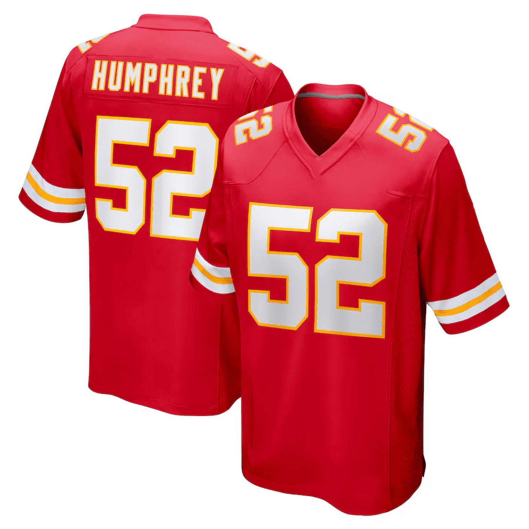 Men Football Short Shirt Creed Humphrey#52 Chiefs Team Name Number Fans ...