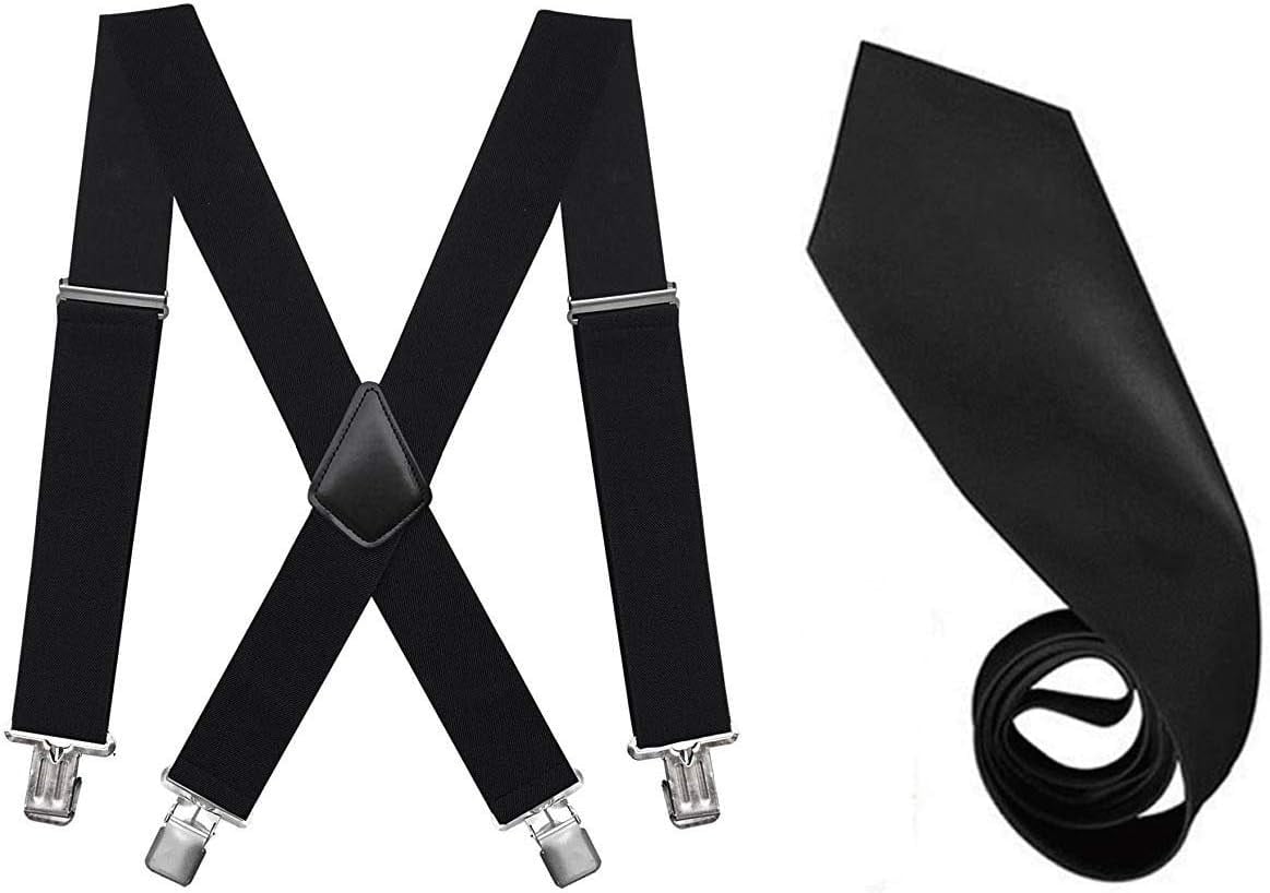 Men Gatsby Gangster Hat Tie Braces And Fake Cigar In White And Black ...