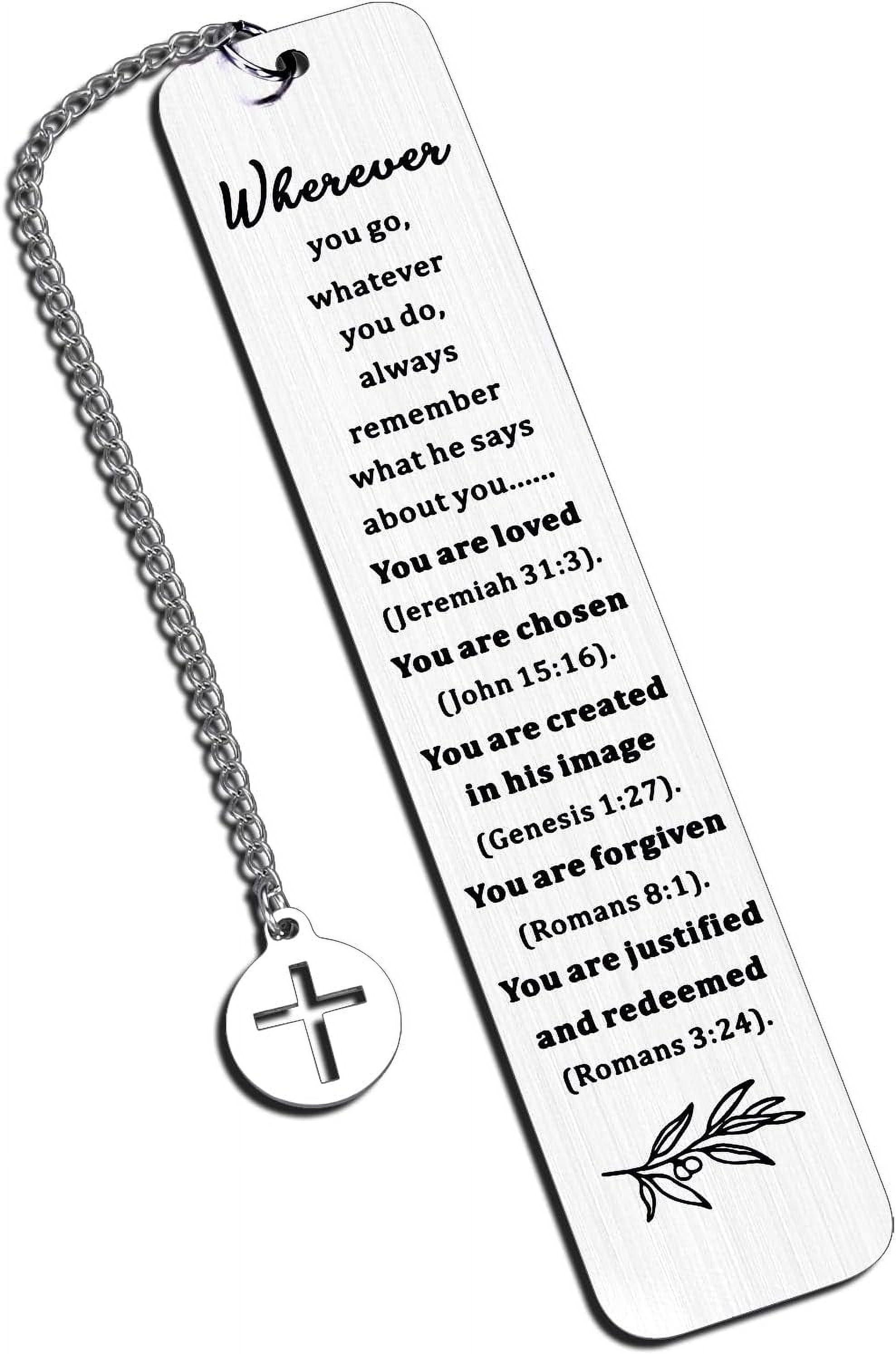 Men of God Gifts, Christian Bookmarks for Women, Bible Bookmark for ...