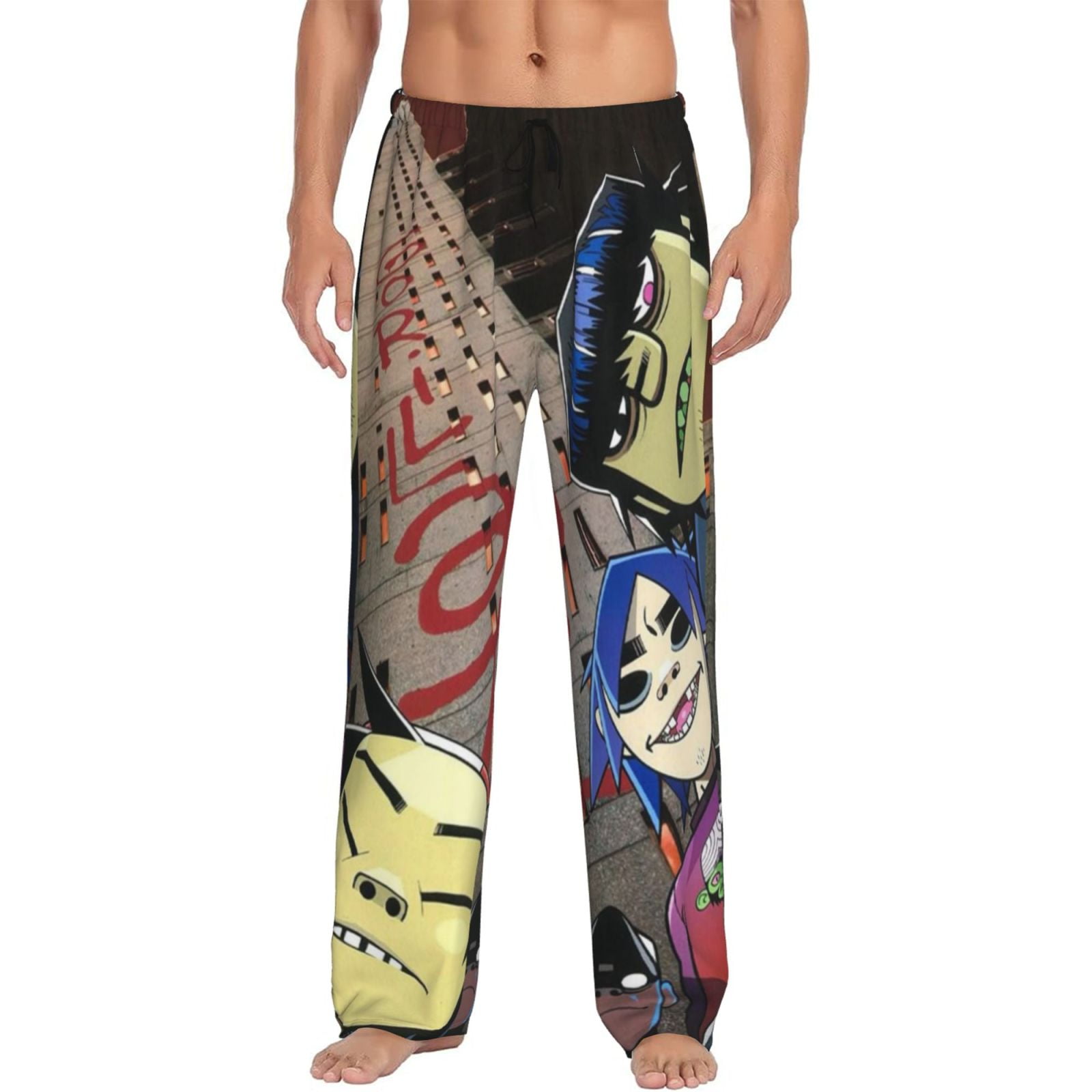 Men Gorill-,A2 Pajamas Pant 3d Printed Sleepwear Drawstring Sleep ...