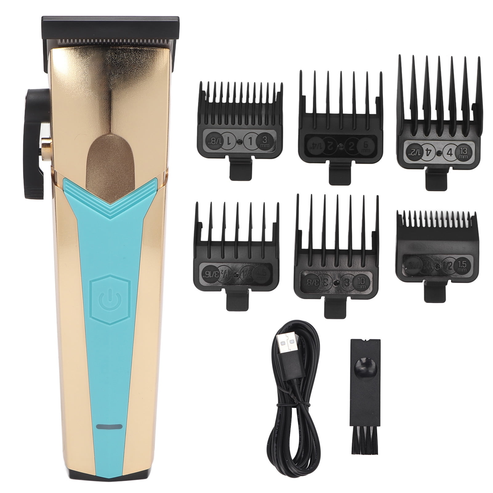 Men Hair Clipper Professional Home Salon Rechargeable Hair Trimmer ...