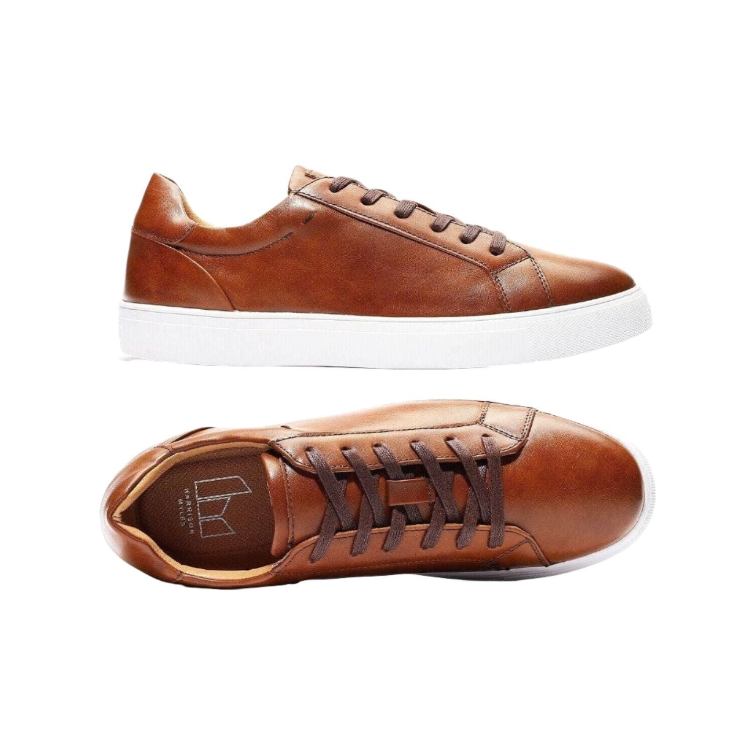 Men Harrison Myles Sneaker Dress Shoes Soft Comfort Lace Cushioned ...