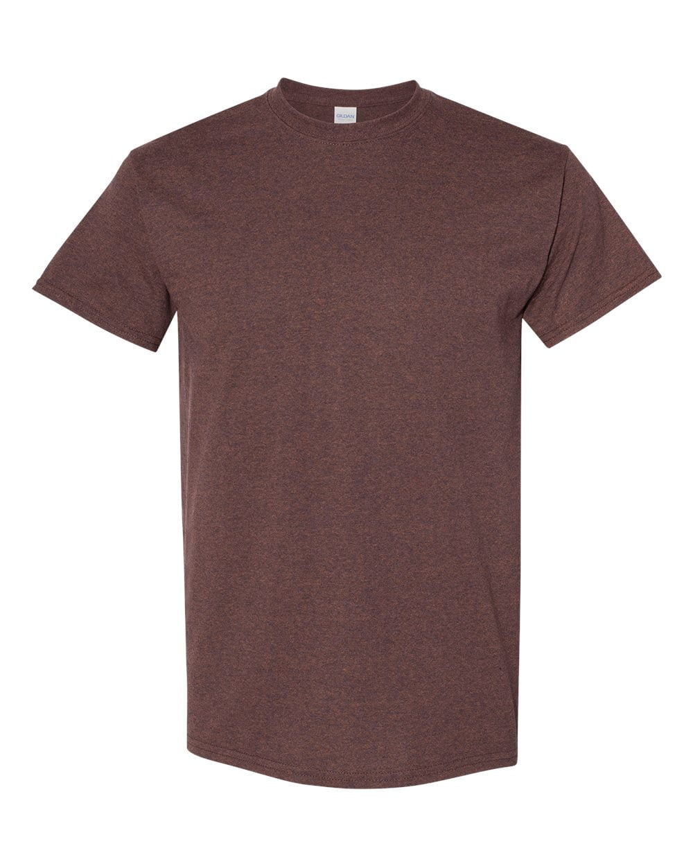 Men Heavy Cotton Multi Colors T-Shirt Color Russet Small Size - Walmart.com