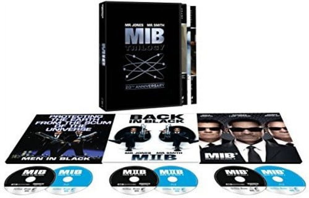 Men In Black Trilogy: 20th Anniversary Edition (4K Ultra HD + Blu-ray ...