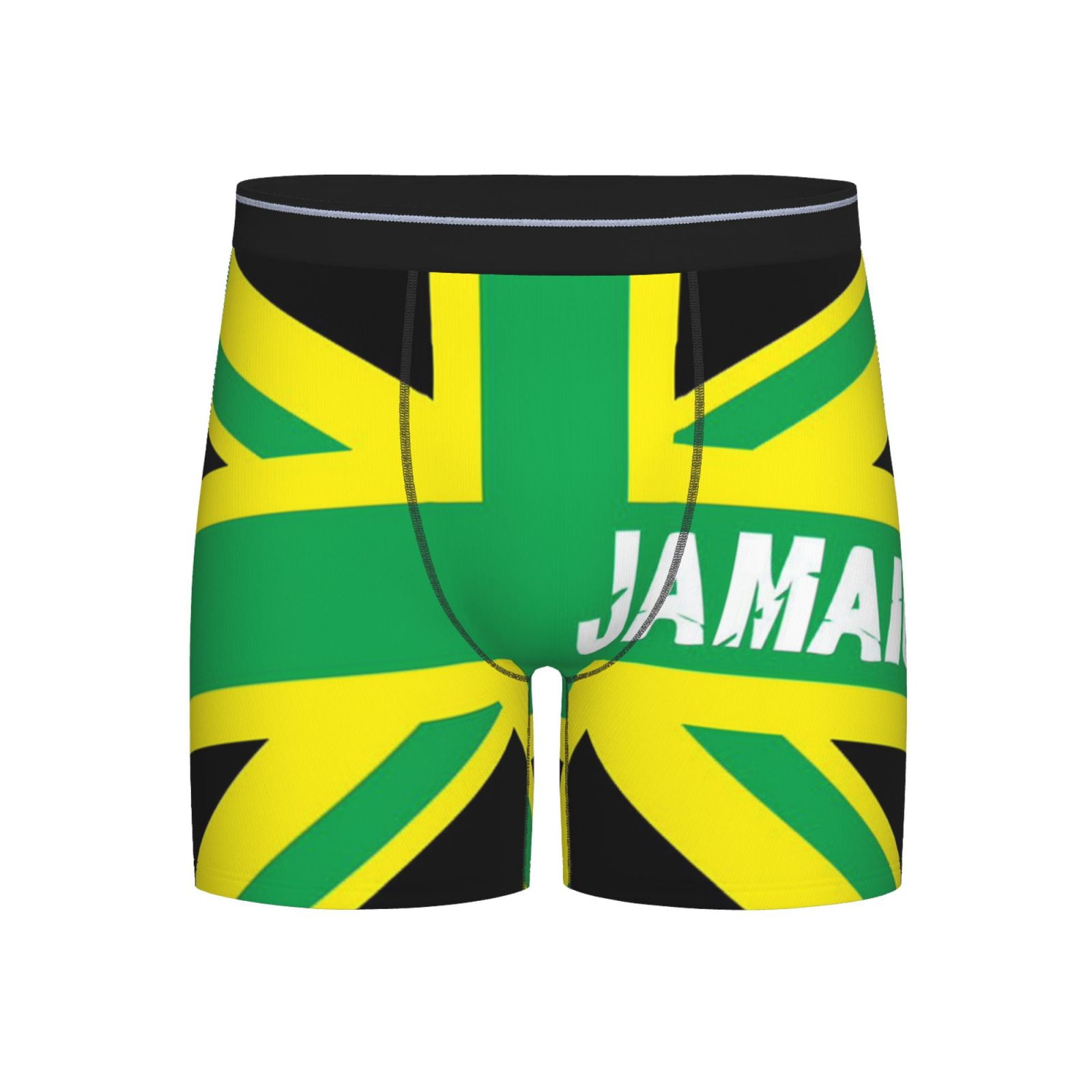 Men Jamaica Jamaican Kingdom Flag Boxer Briefs Novelty Boxer Shorts ...