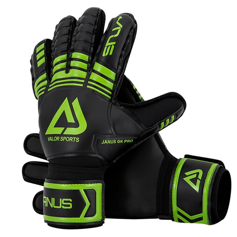 Men Kids Adult Professional Goalkeeper Gloves Finger Protection Thicken ...