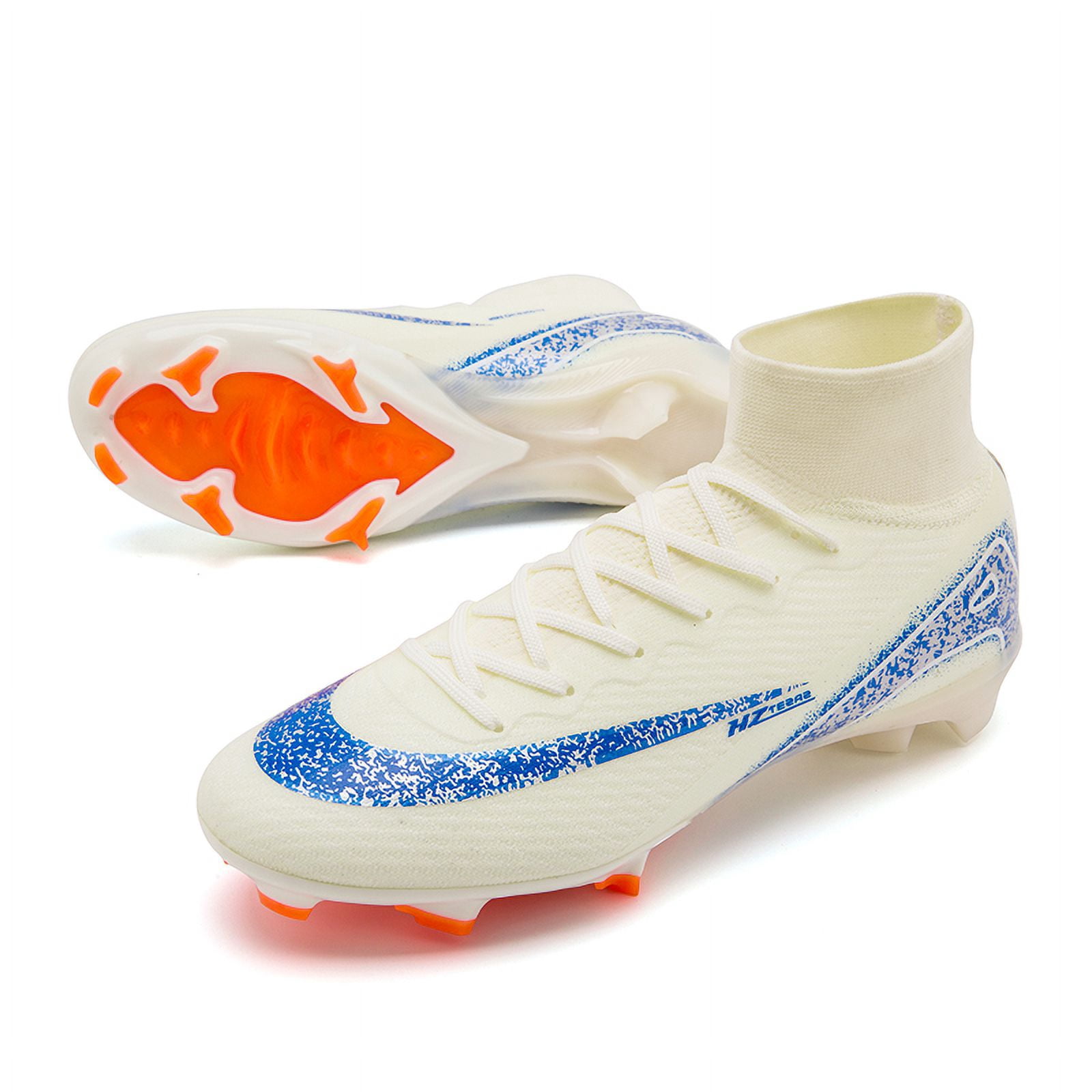 Men Kids Soccer Shoes Cleats Boys Team Sports Training TF/FG Turf Firm ...