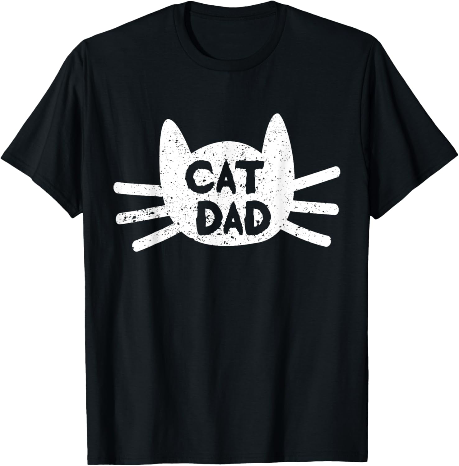 Men Kitty Daddy Papa Fathers Day Cat Dad T-Shirt - Walmart.com