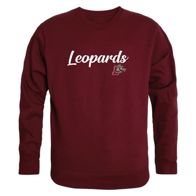 Men Lafayette Leopards Script Crew Fleece, Maroon - 2XL - Walmart.com