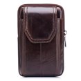 Men Leather Belt Pouch Waist Bag Fanny Pack Phone Pouch with Belt Loop ...