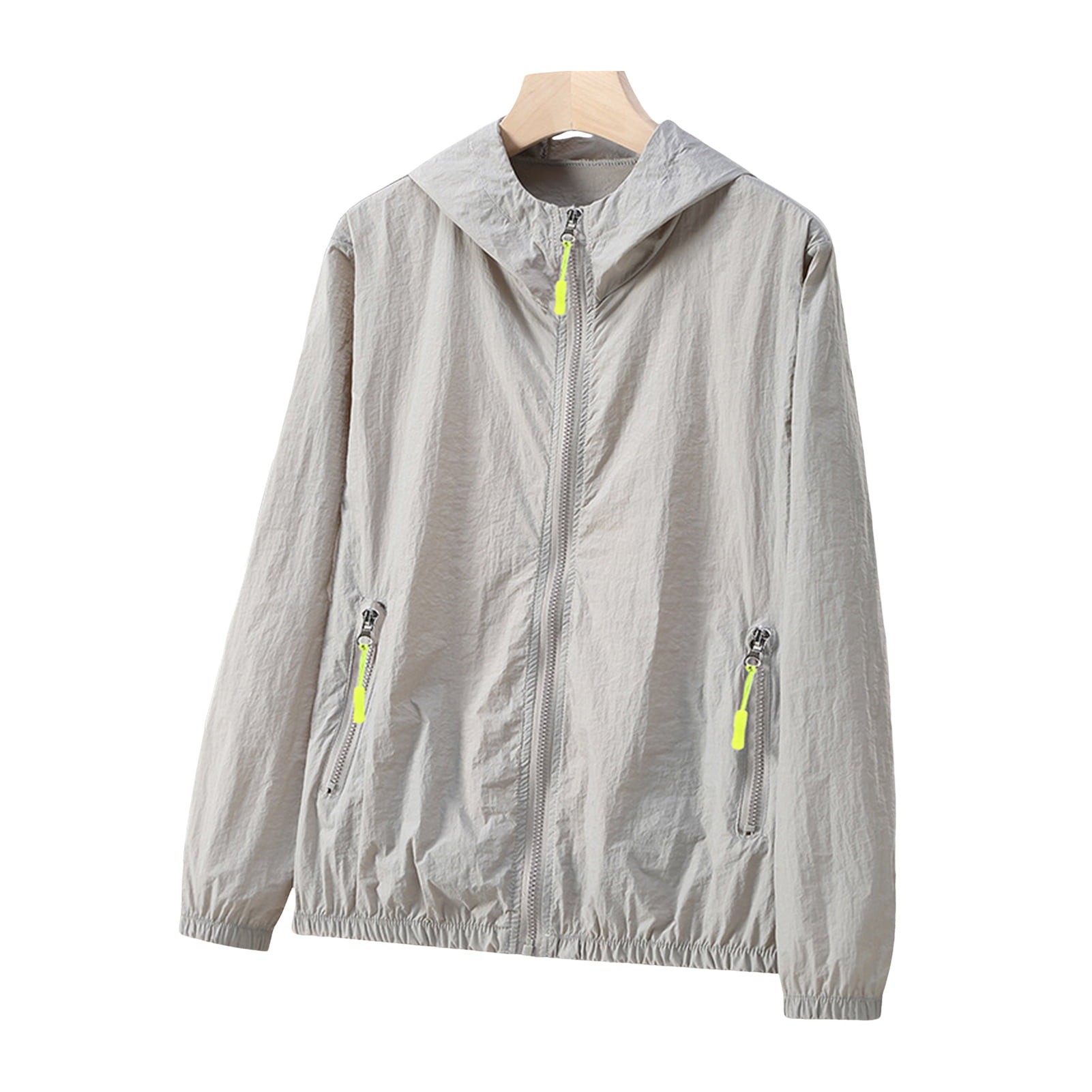 Men Lightweight Sun Protective Jacket Sun Protection Jacket Waterproof ...