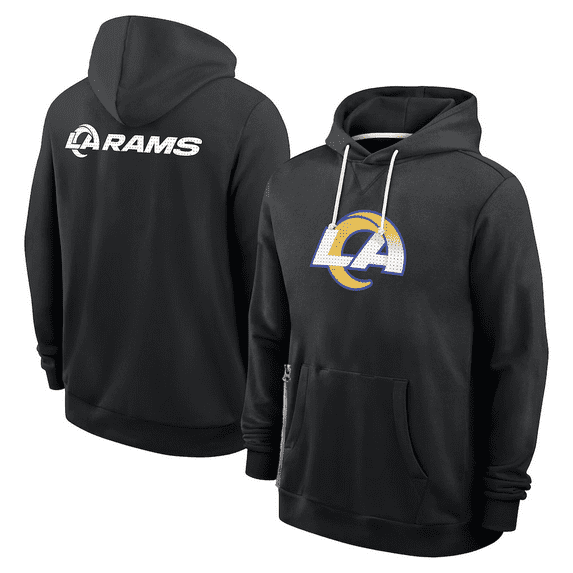Men Los_Angeles_R Sideline Standard Issue Initial Home Dri-FIT Hoodie ...