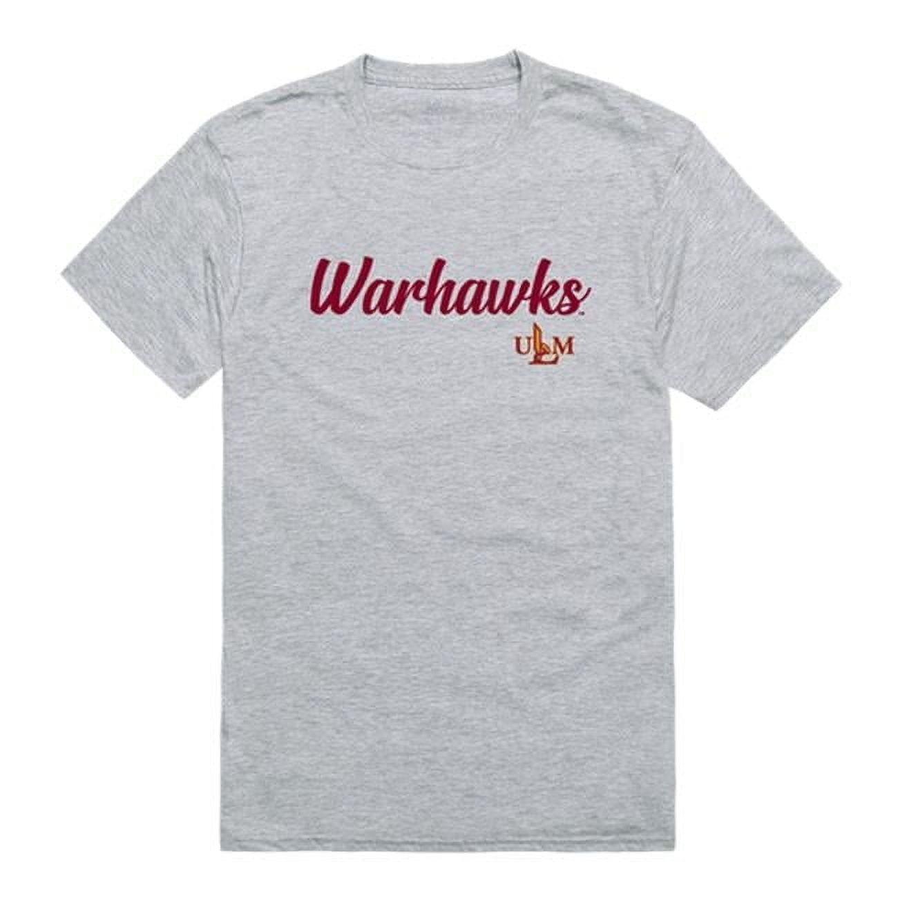 Men Louisiana-Monroe Warhawks Script T-Shirt, Heather Grey - Extra ...