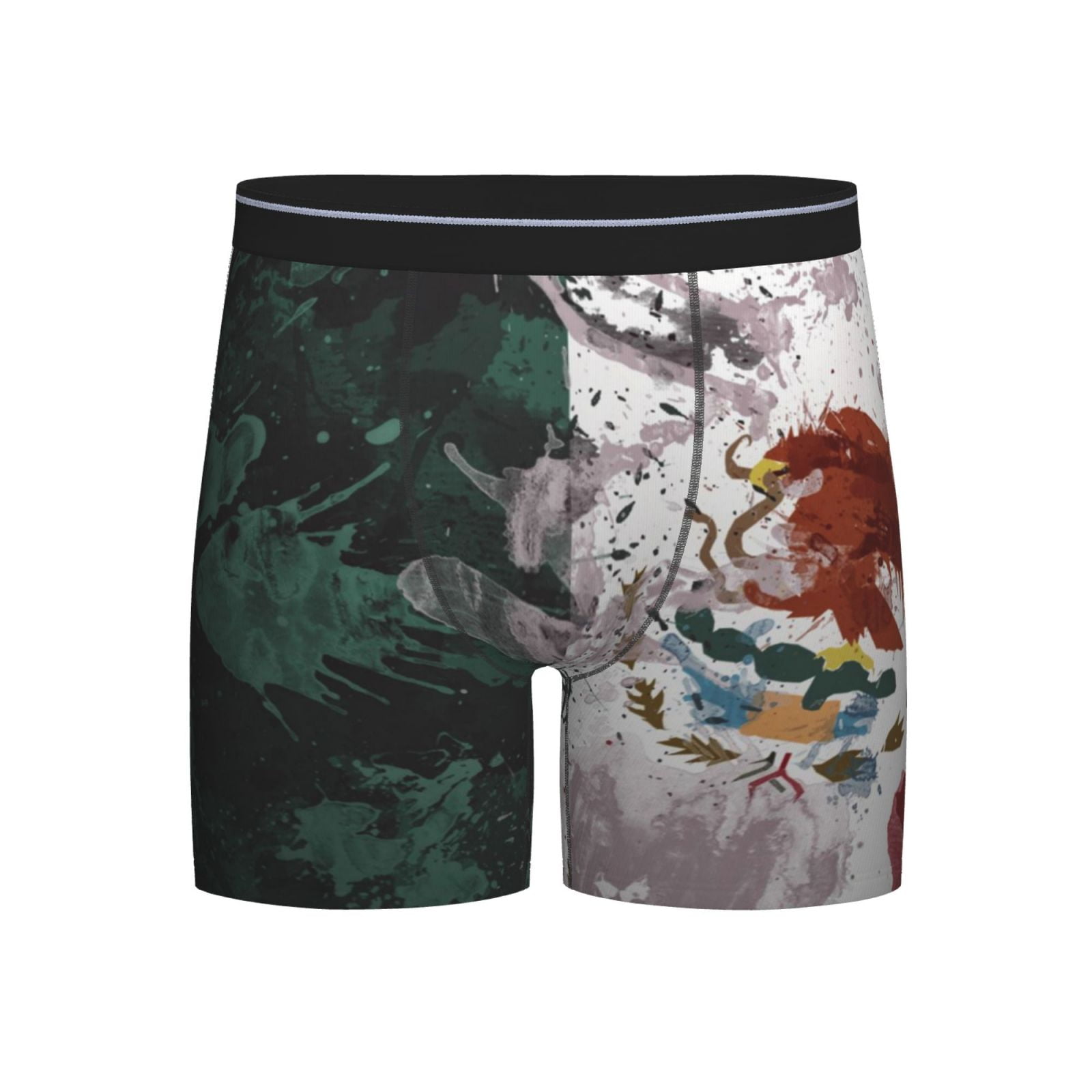 Men Mexico-Mexican-Flag Boxer Briefs Novelty Boxer Shorts Underwear No ...