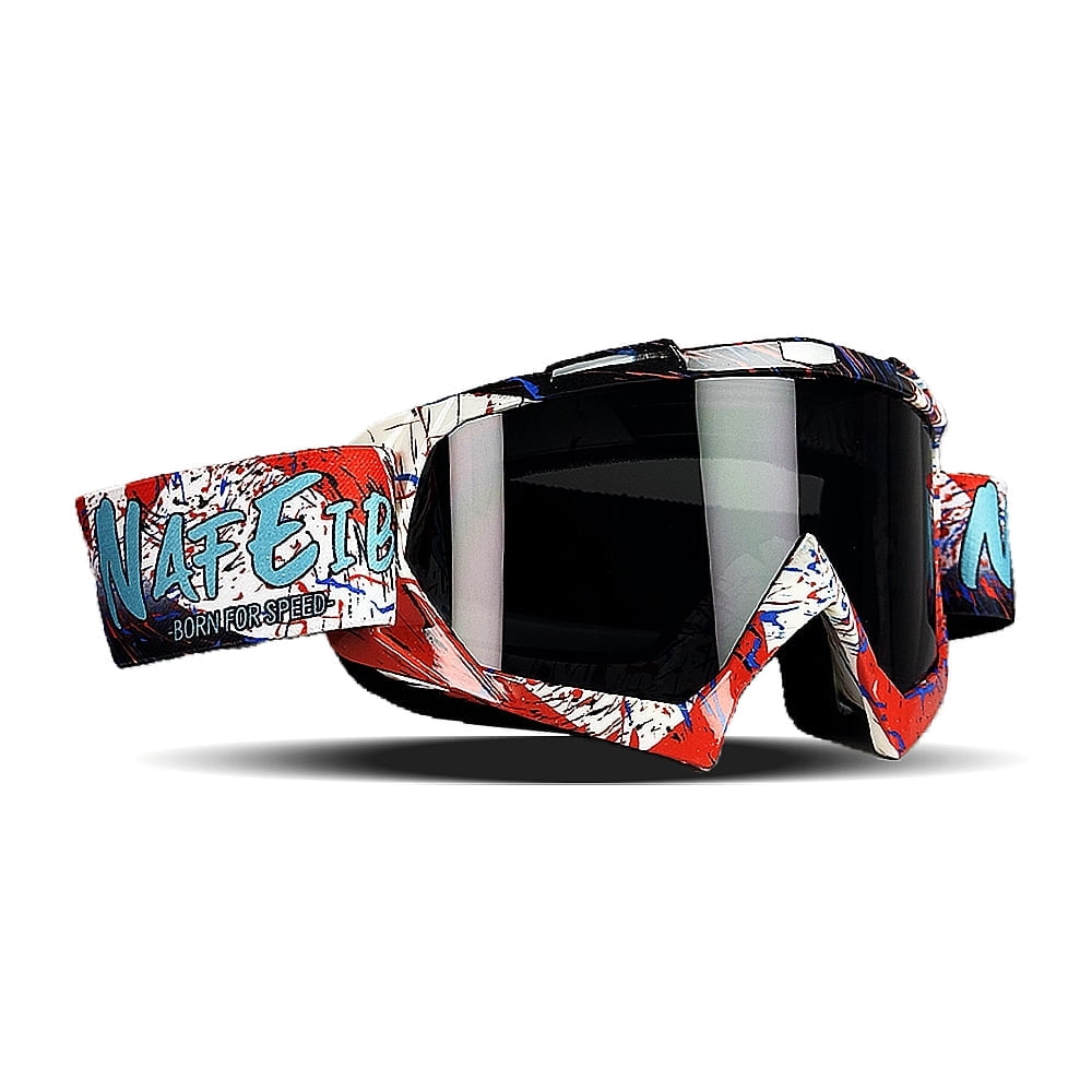 Men Motocross Goggles HD Lens Motorcycle Anti-fog Eyeglasses Riding ...