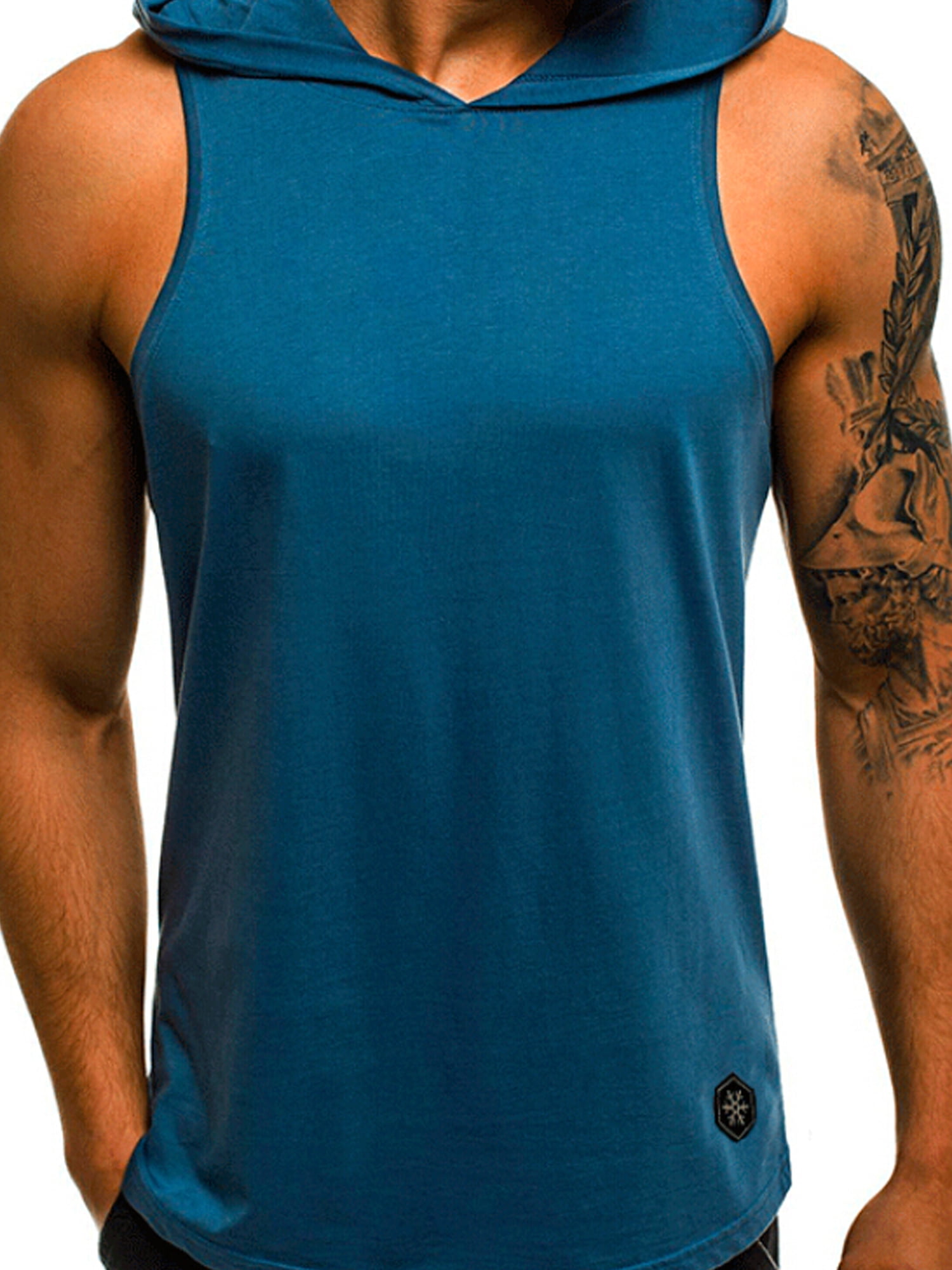 Men Muscle Fitness Tank Top Bodybuilding Workout Gym Sport Sleeveless ...