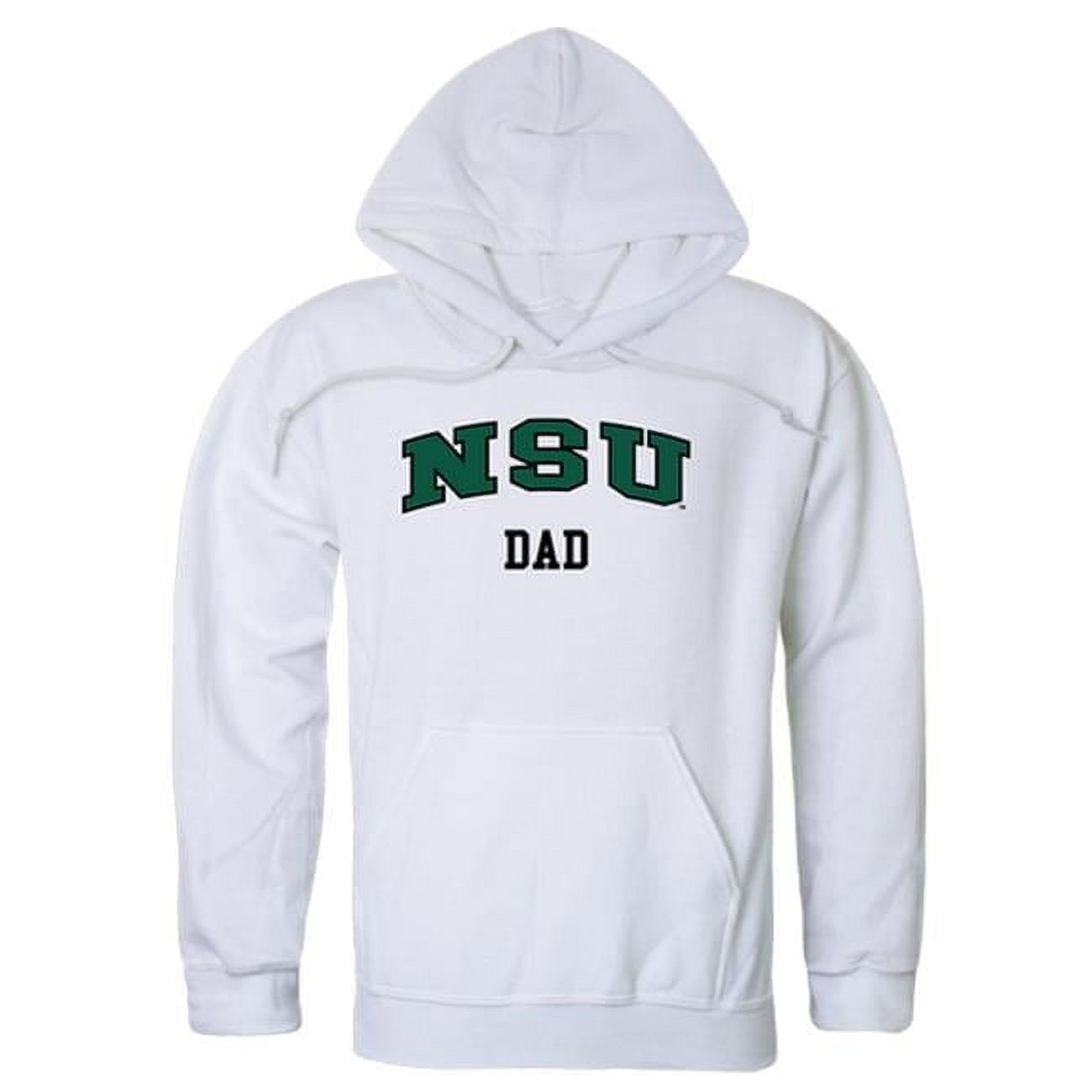 Men Northeastern State University Riverhawks Dad Hoodie, White - Extra ...