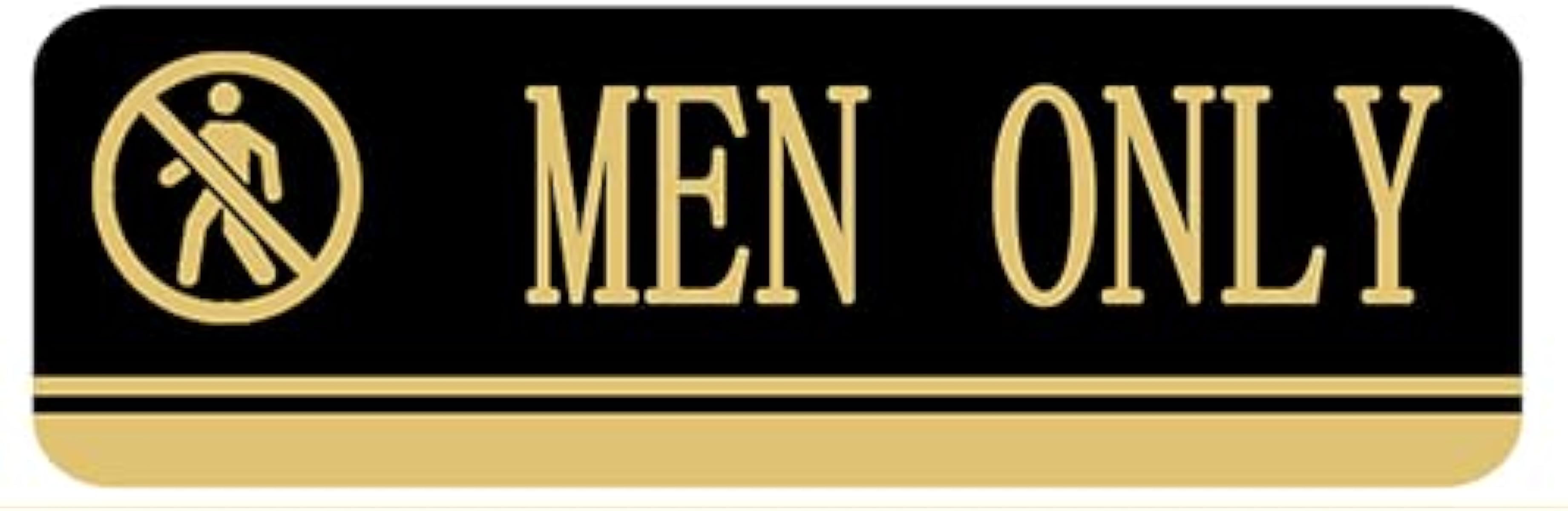 Men Only Sign Acrylic Smoking Signs For Home Office Business Door ...