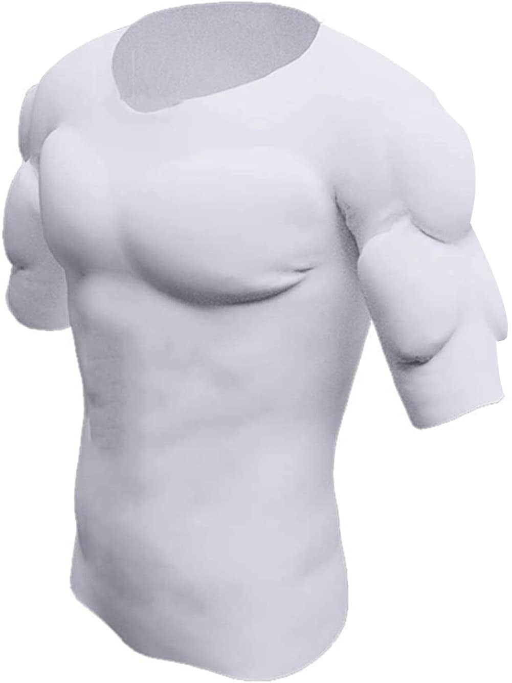 Men Padded Muscle Shirt Fake Chest Undershirts Enhancers Strong ...