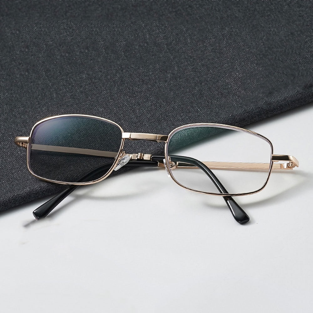 Men Portable Folding Reading Glasses Male Progressive Multi-Focus ...