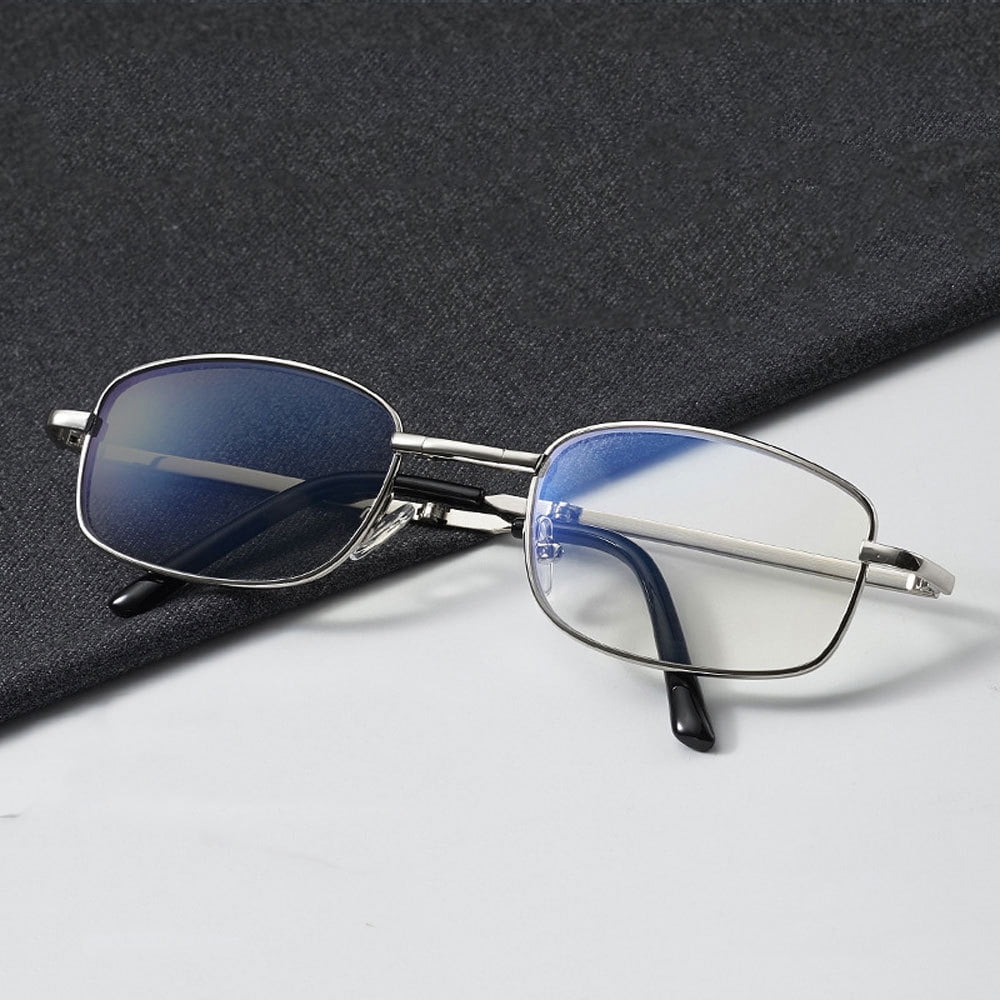 Men Portable Folding Reading Glasses Male Progressive Multi-Focus ...