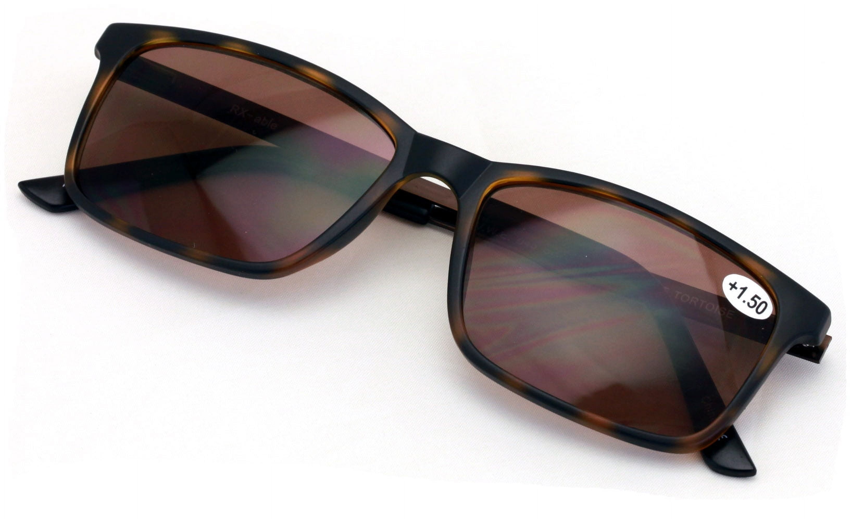 Men Premium Rectangle TR90 with Extended Metal Temple - Extra Large ...